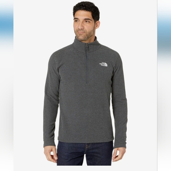 The North Face | Shirts | The North Face Texture Cap Rock 4 Zip | Poshmark